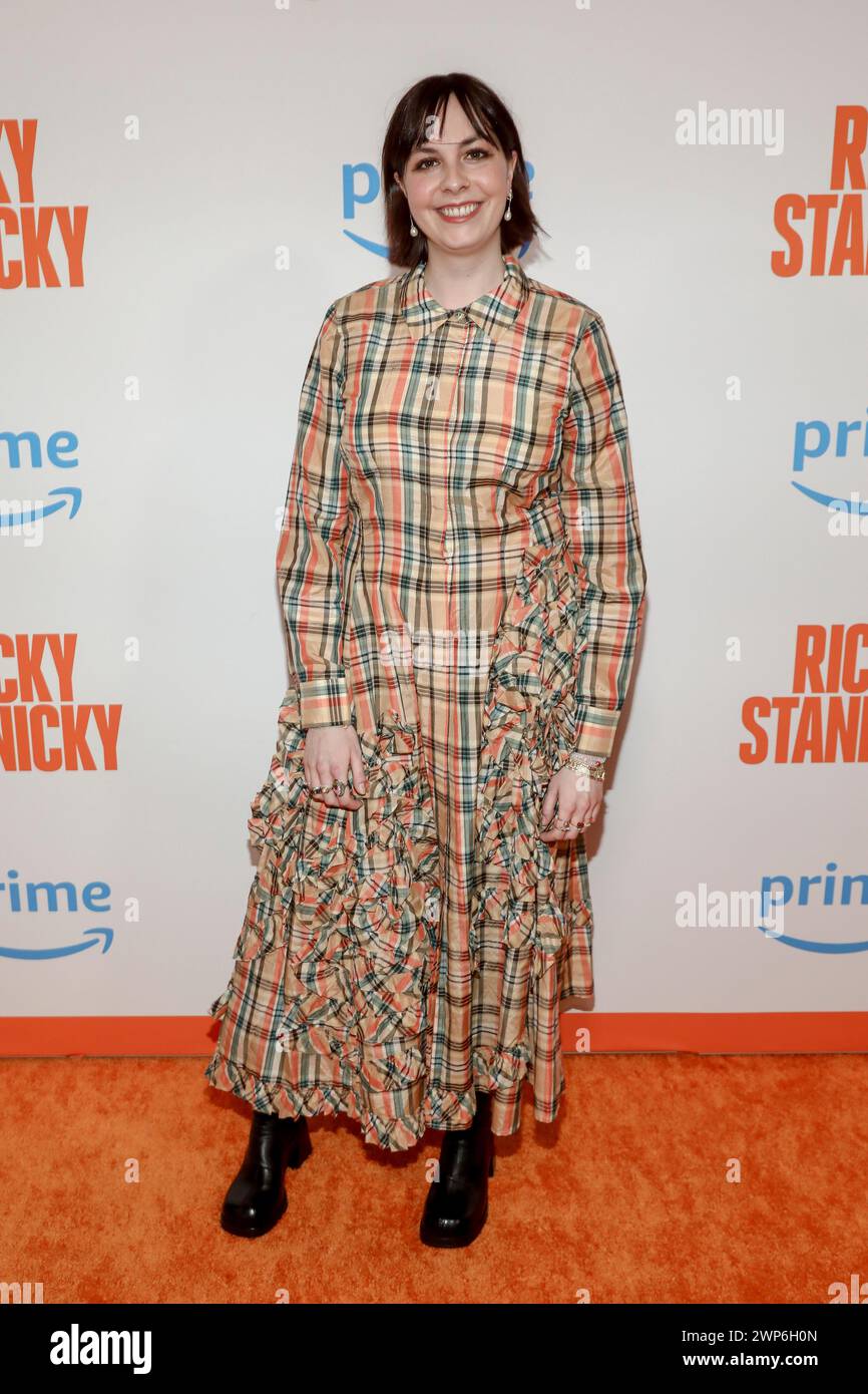Actor Apple Farrelly attends the premiere of "Nicky Stanicky" at the ...