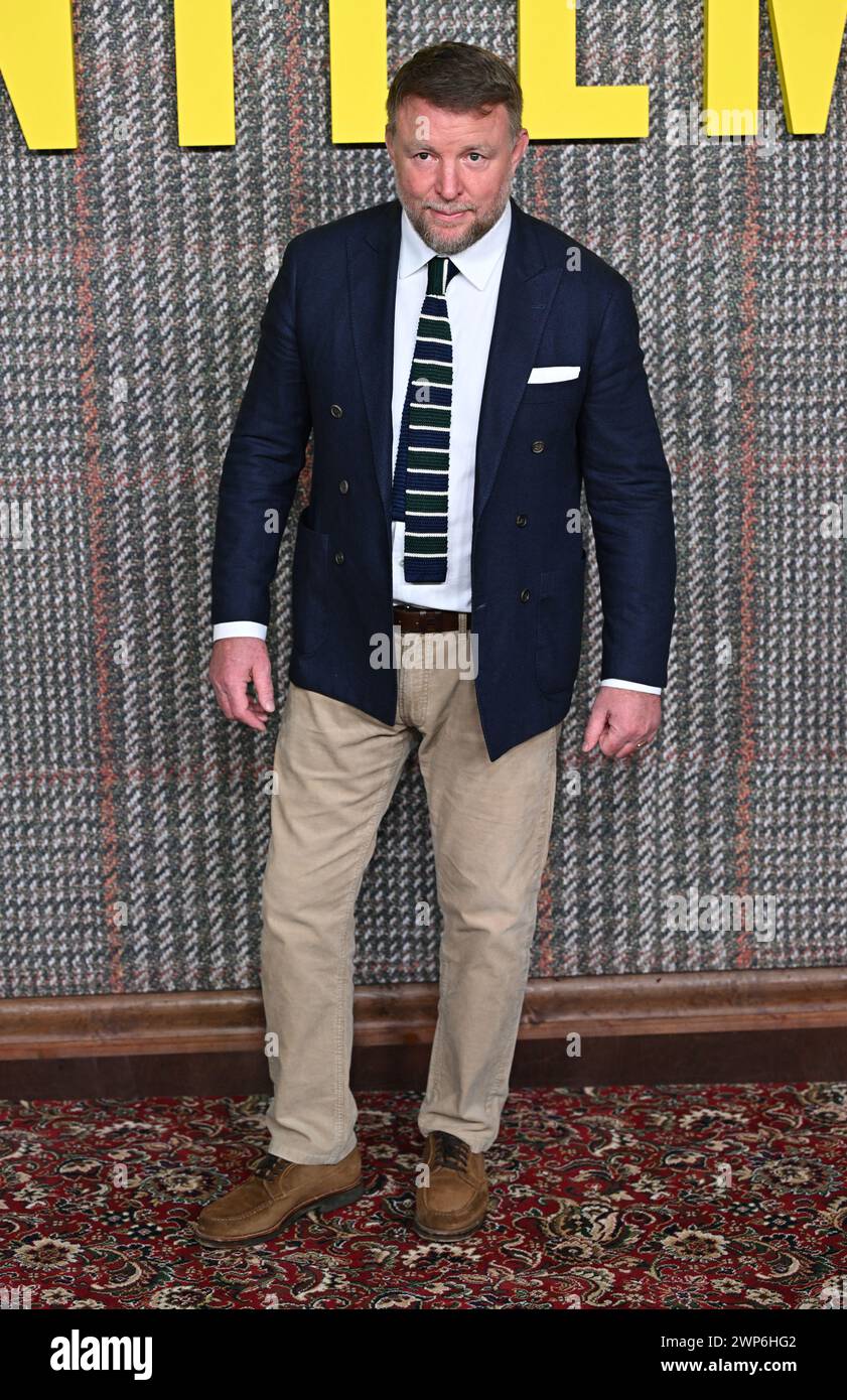 London, UK. 05th Mar, 2024. Guy Ritchie at The Gentlemen UK Series ...