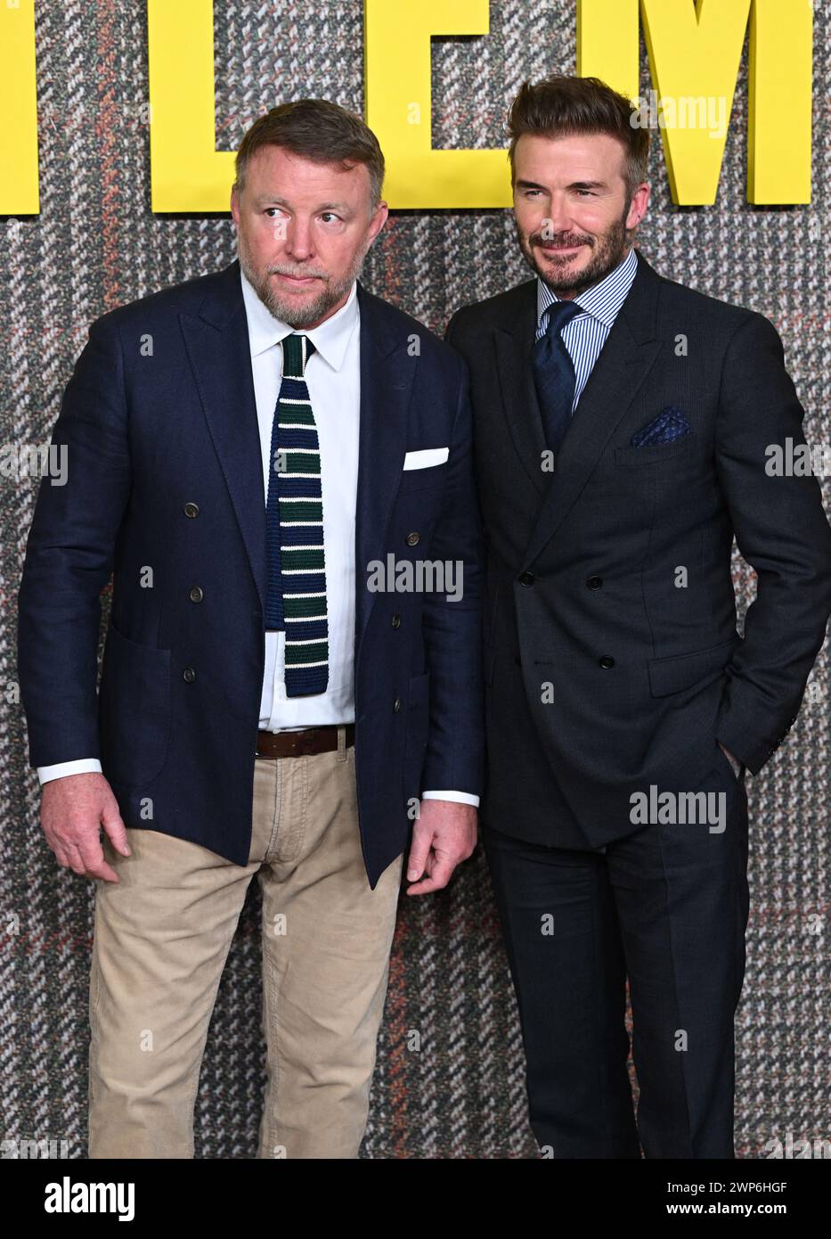 Guy ritchie and david beckham hi-res stock photography and images - Alamy