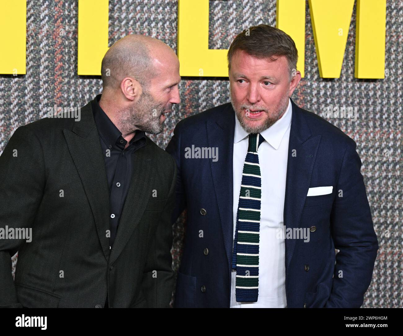 London, UK. 05th Mar, 2024. Jason Statham and Guy Ritchie at The ...