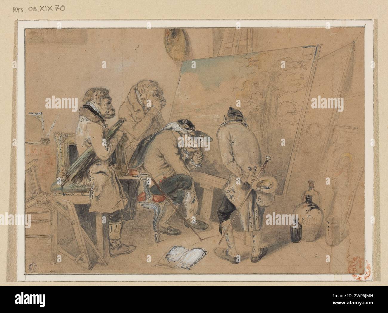 Singerie ikonogr hi-res stock photography and images - Alamy