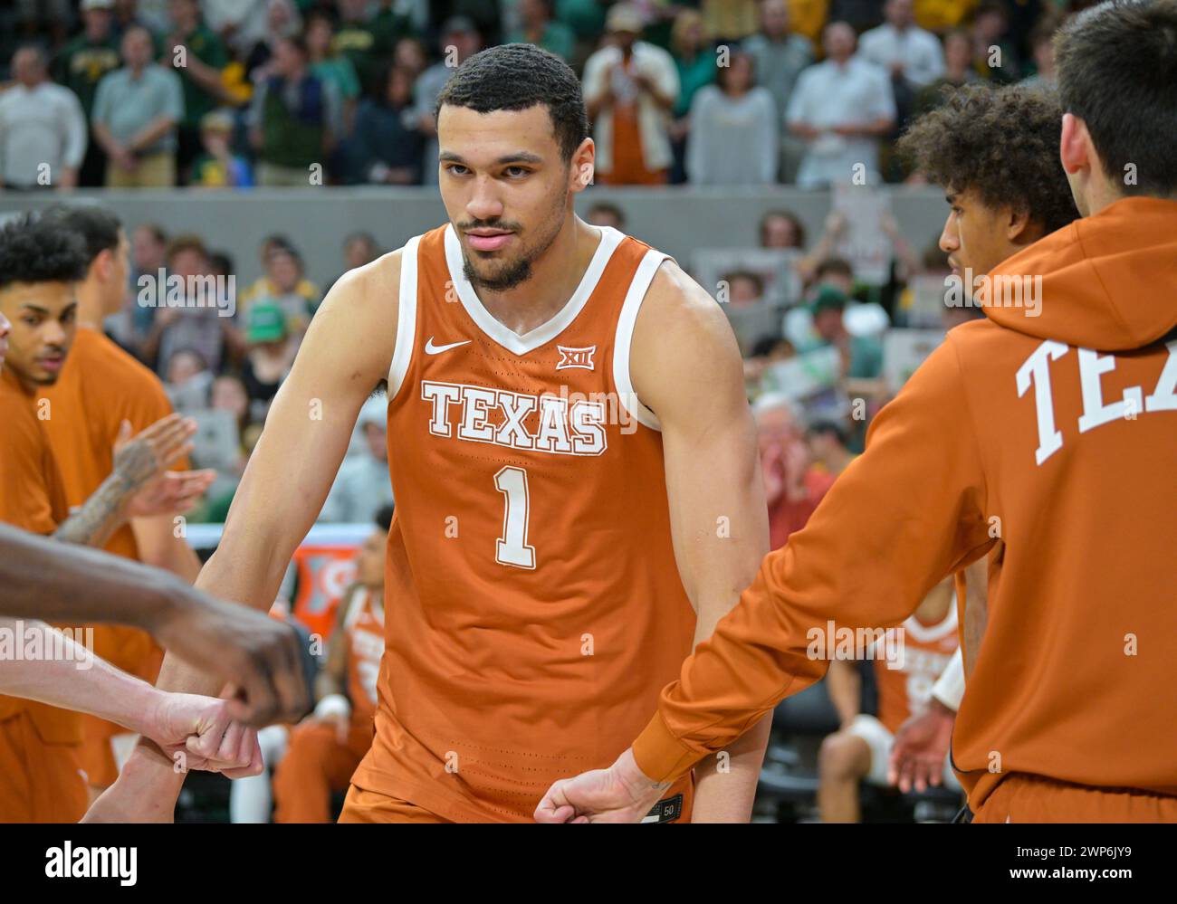 Waco, USA. 04th Mar, 2024. March 4 2024: Texas Longhorns forward Dylan ...