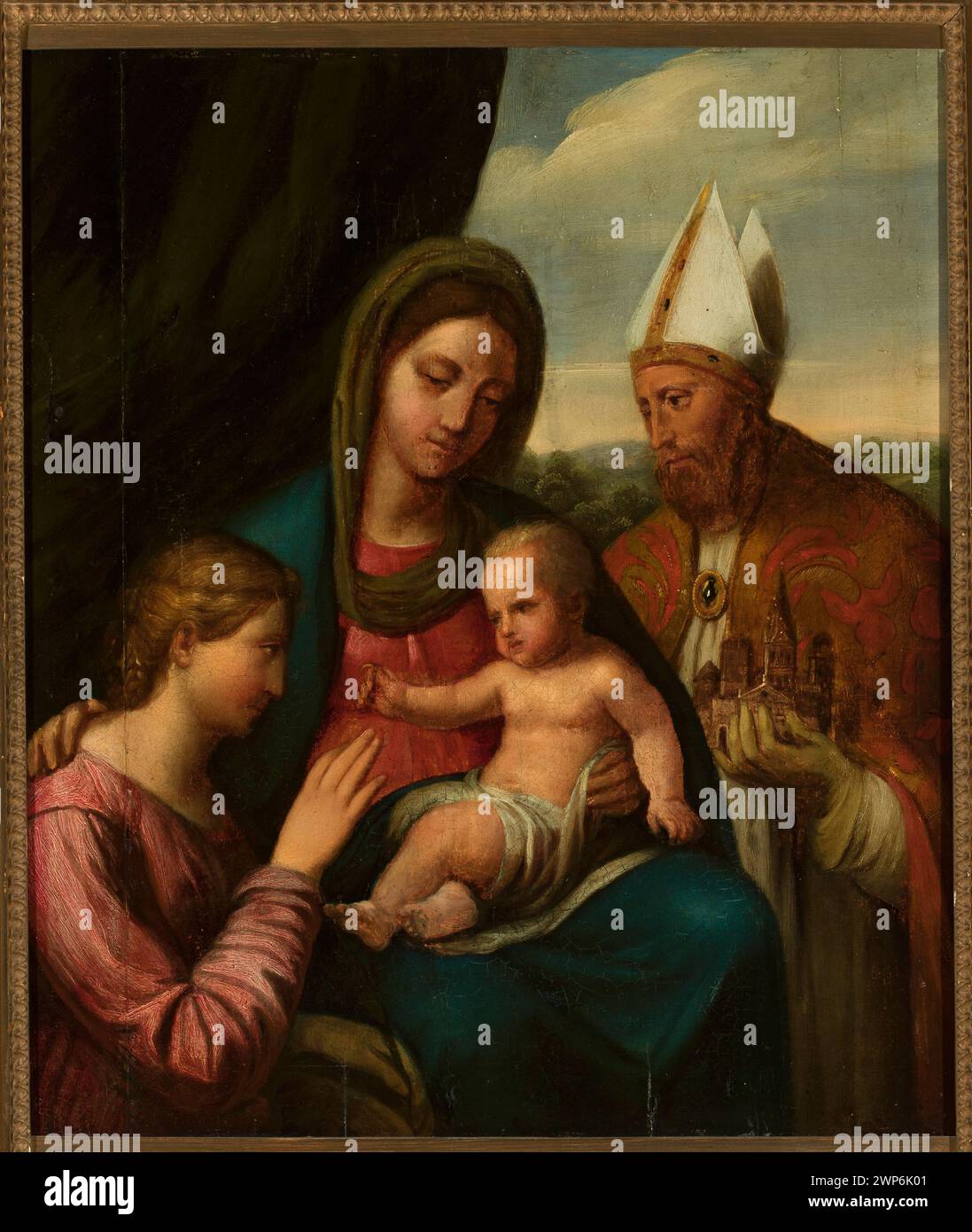 Mystical Catherine; Giovanni da Udine (1487-1564); 1 PO. 16th century ...