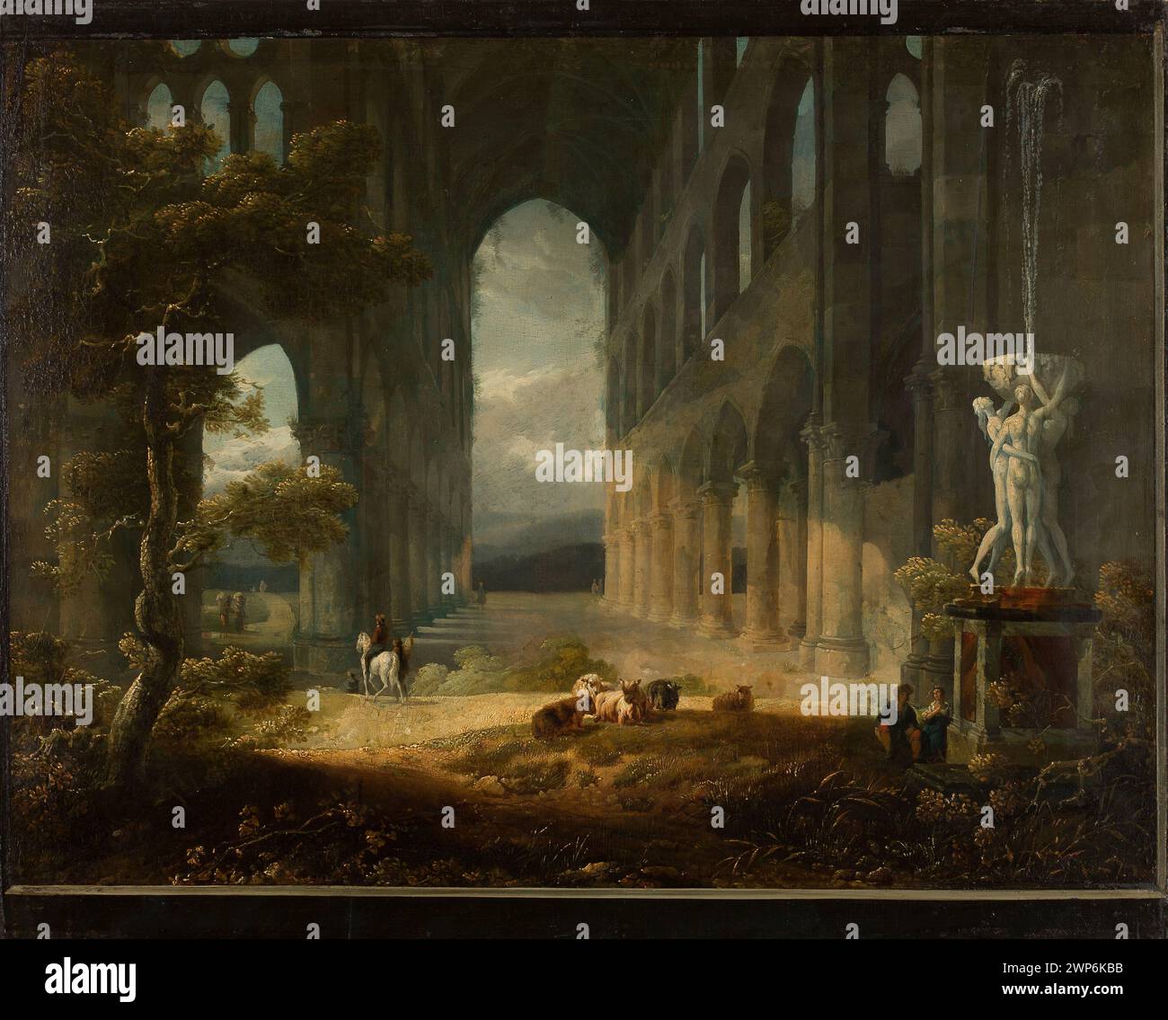 Fantastic ruins from the scenes Pastersk; Depelchin, J. François (CA ...