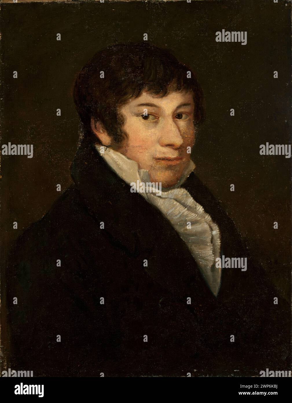 Portrait of Tadeusz Gutkowski from the early 19th century, male subject ...