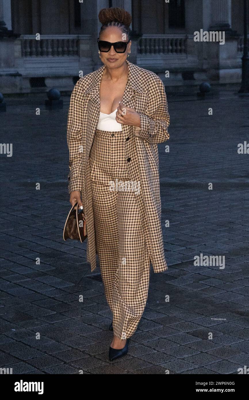 Paris, France. 05th Mar, 2024. Ava DuVernay attends the Louis Vuitton ...