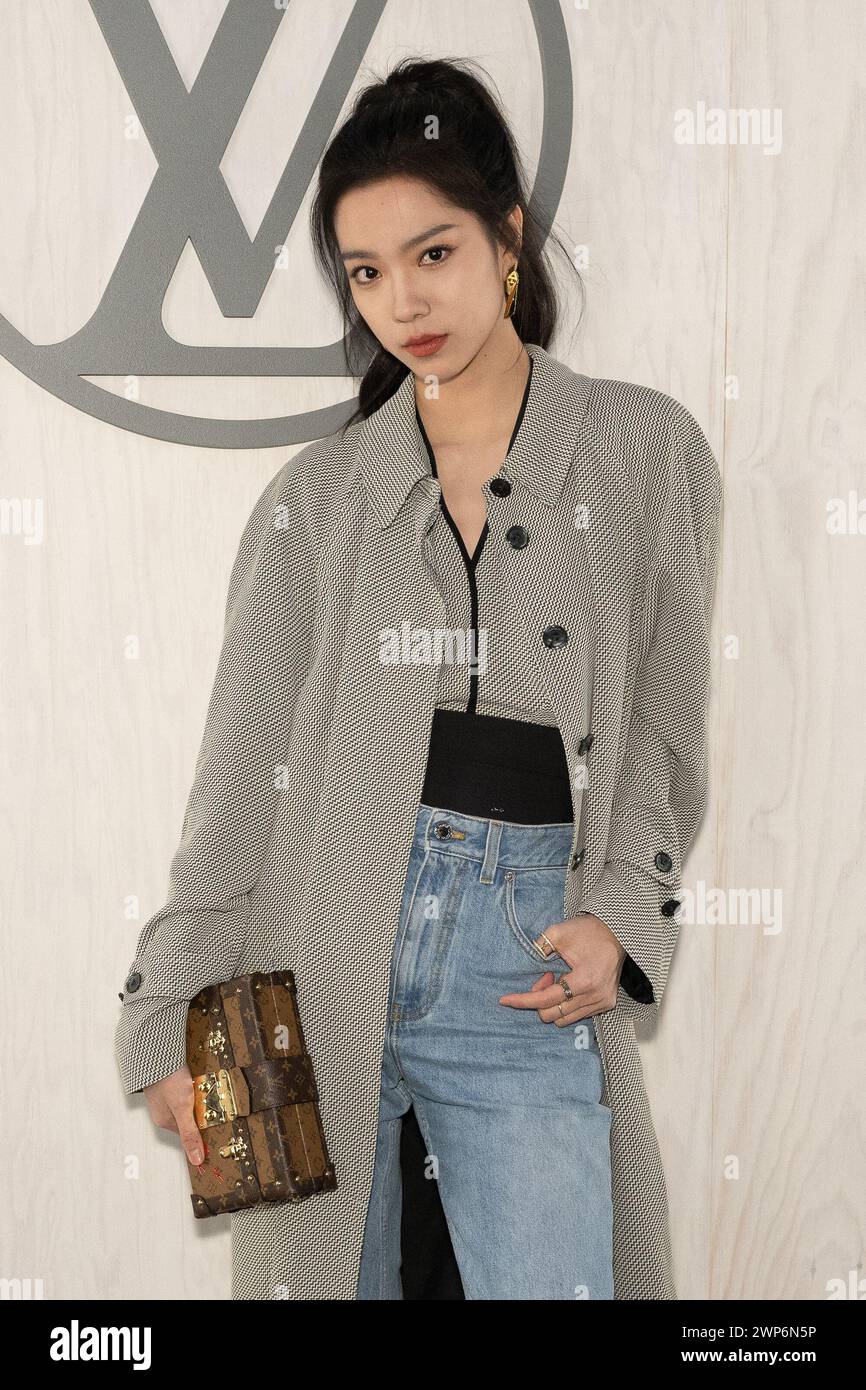 Paris, France. 05th Mar, 2024. Sabrina Zhuang attends the Louis Vuitton ...