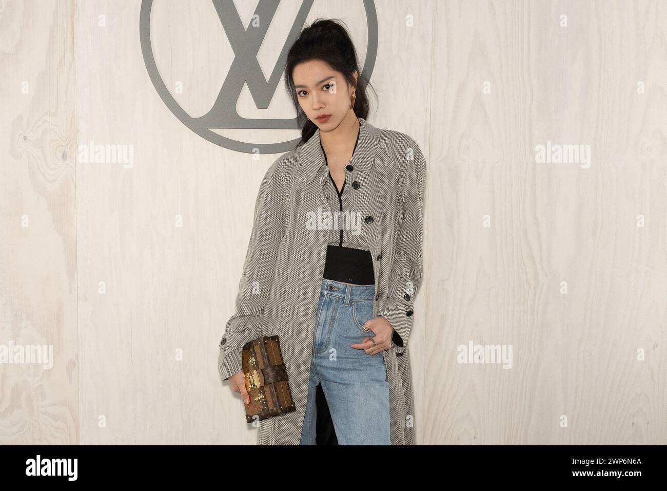 Paris, France. 05th Mar, 2024. Sabrina Zhuang attends the Louis Vuitton ...