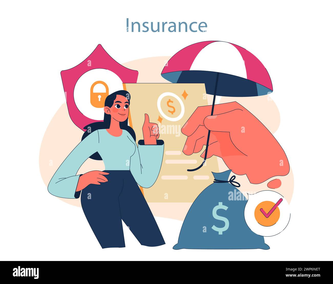 Comprehensive financial plan Stock Vector Images - Alamy