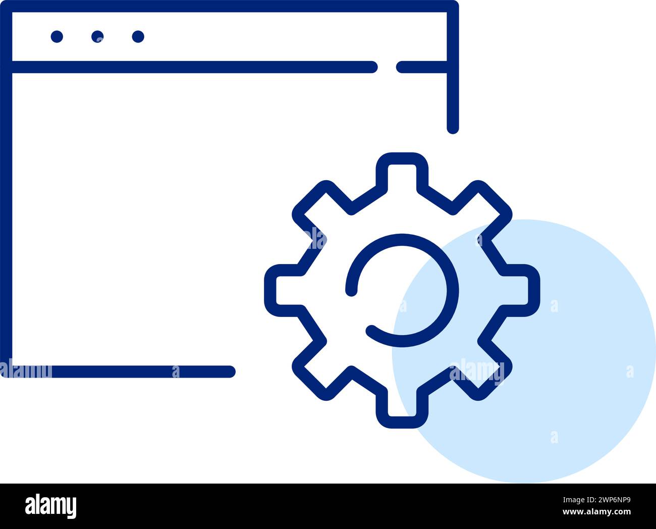 Configuration window Cut Out Stock Images & Pictures - Alamy