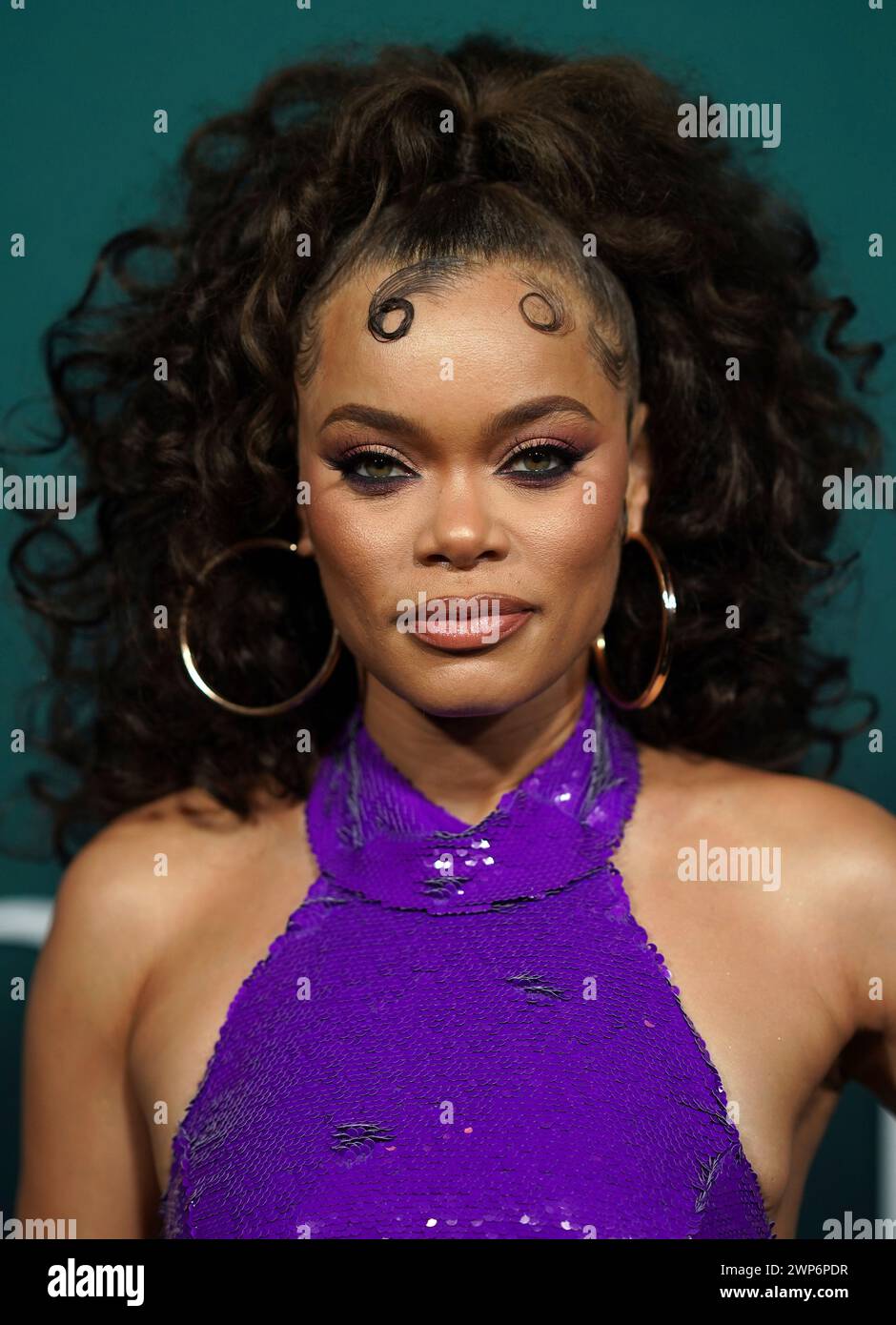 Andra Day arrives at the TIME Women of the Year Gala, Tuesday, March 5 ...