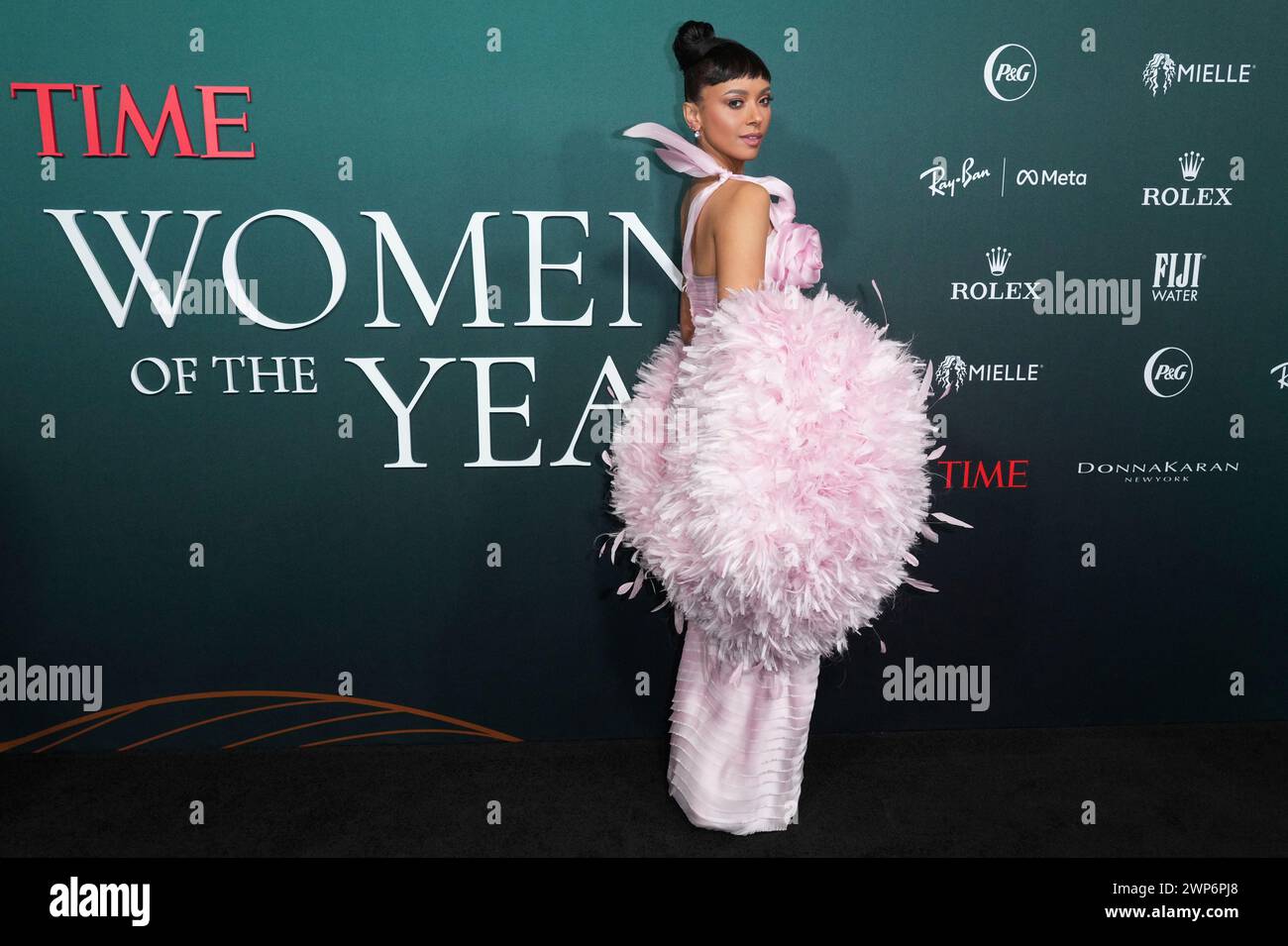 Kat Graham arrives at the TIME Women of the Year Gala, Tuesday, March 5 ...