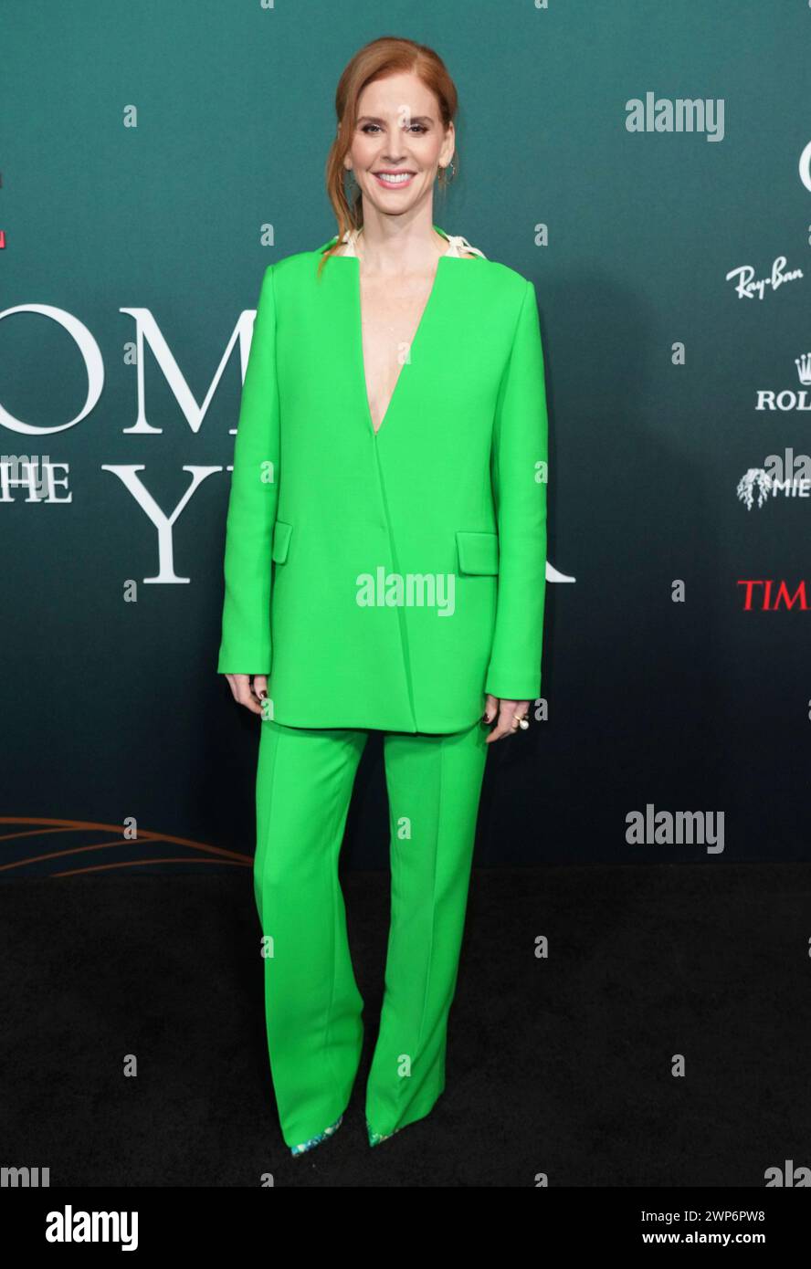 Sarah Rafferty arrives at the TIME Women of the Year Gala, Tuesday ...