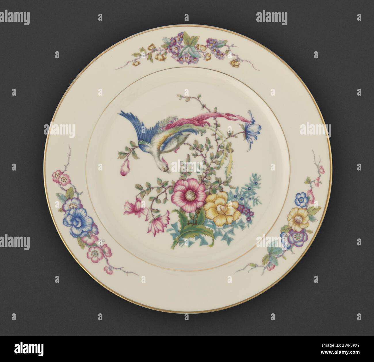 Rosenthal porcelain plate made in Selb between 1925 and 1941, featuring ...
