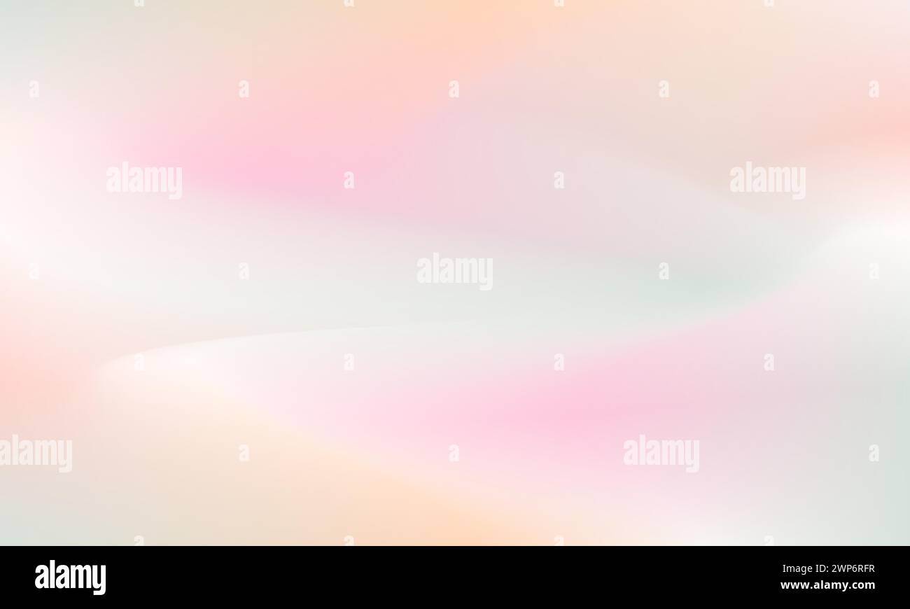 Y2K abstract background design. Aesthetic curved gradient pastel color ...