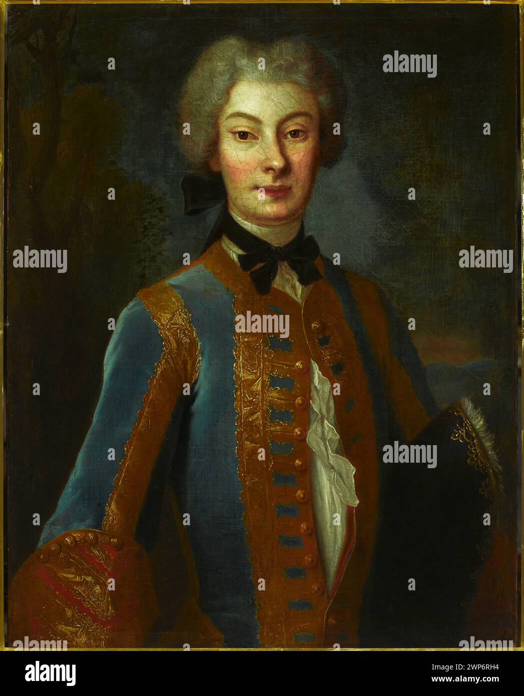 Portrait of Anna Orzelska (1707-1769); Silvestre, Louis de (1675-1760 ...