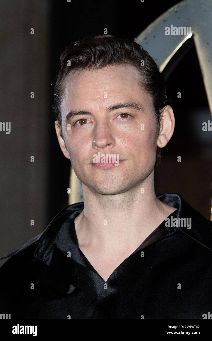 Paris, France. 05th Mar, 2024. Josh Whitehouse attending the Yves Saint ...