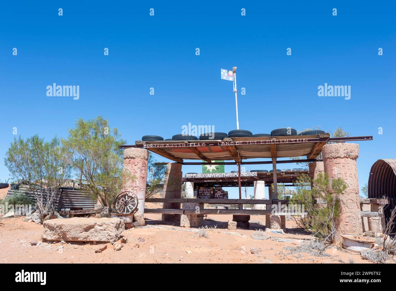 Talc Alf's workshop, real name Cornelius Johan Alferink, an artist ...