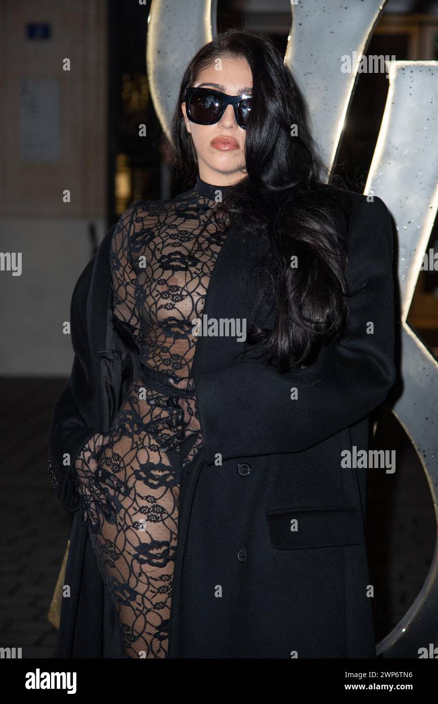 Paris, France. 05th Mar, 2024. Lourdes Maria Ciccone Leon attending the ...