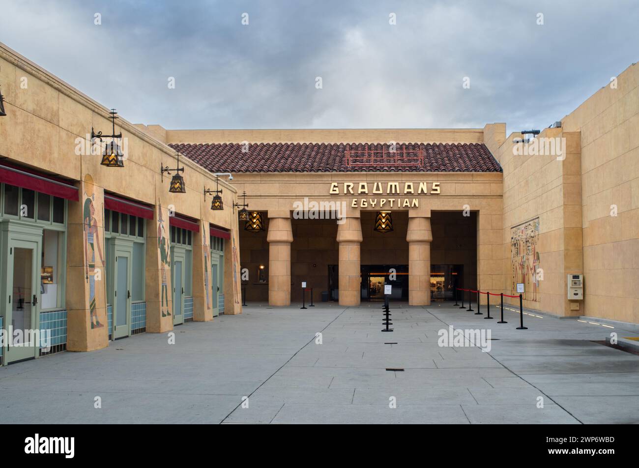 Views along Hollywood Boulevard's Walk of Fame include iconic ...