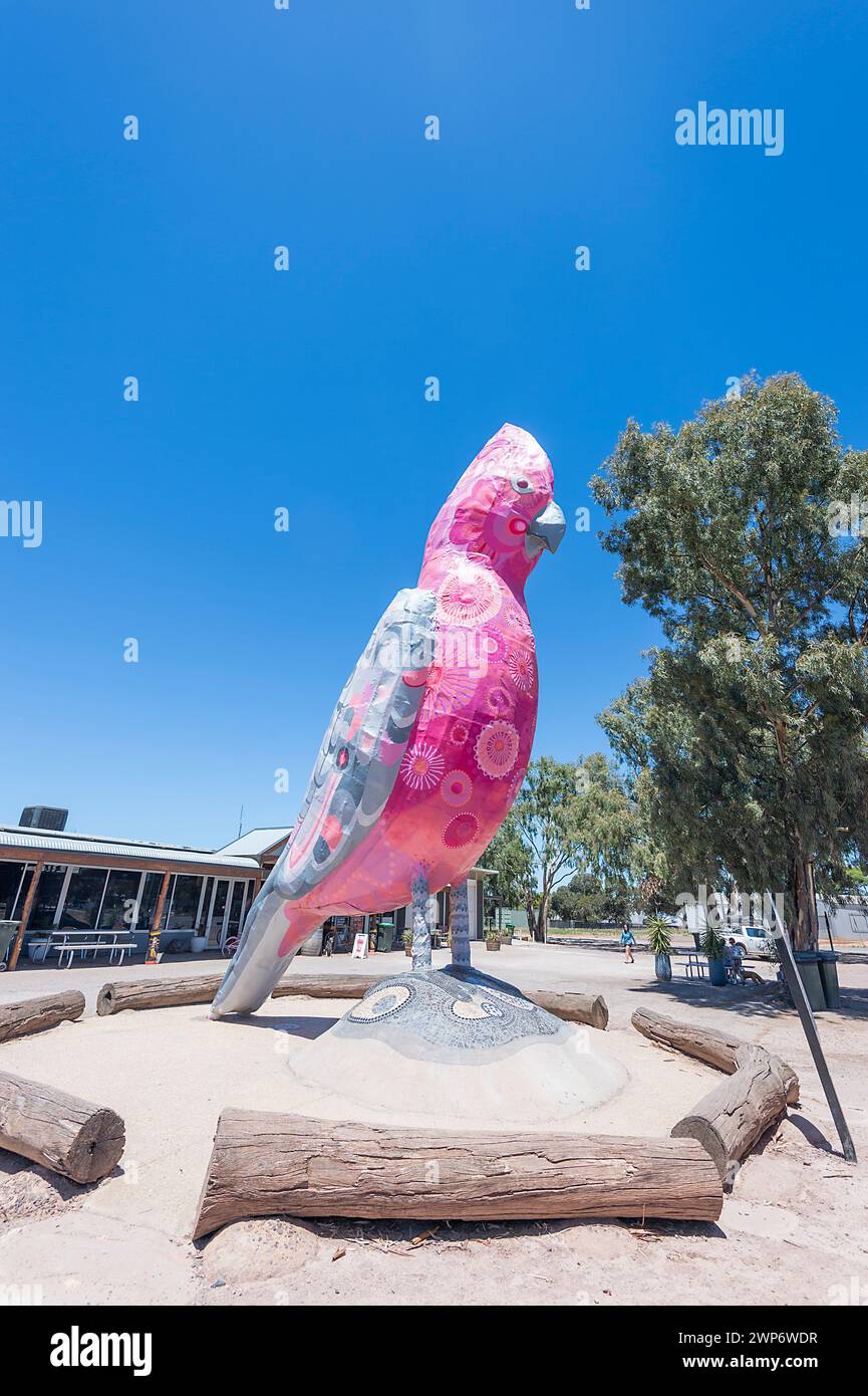 The Big Galah is a tourist attraction in Kimba, South Australia, SA ...