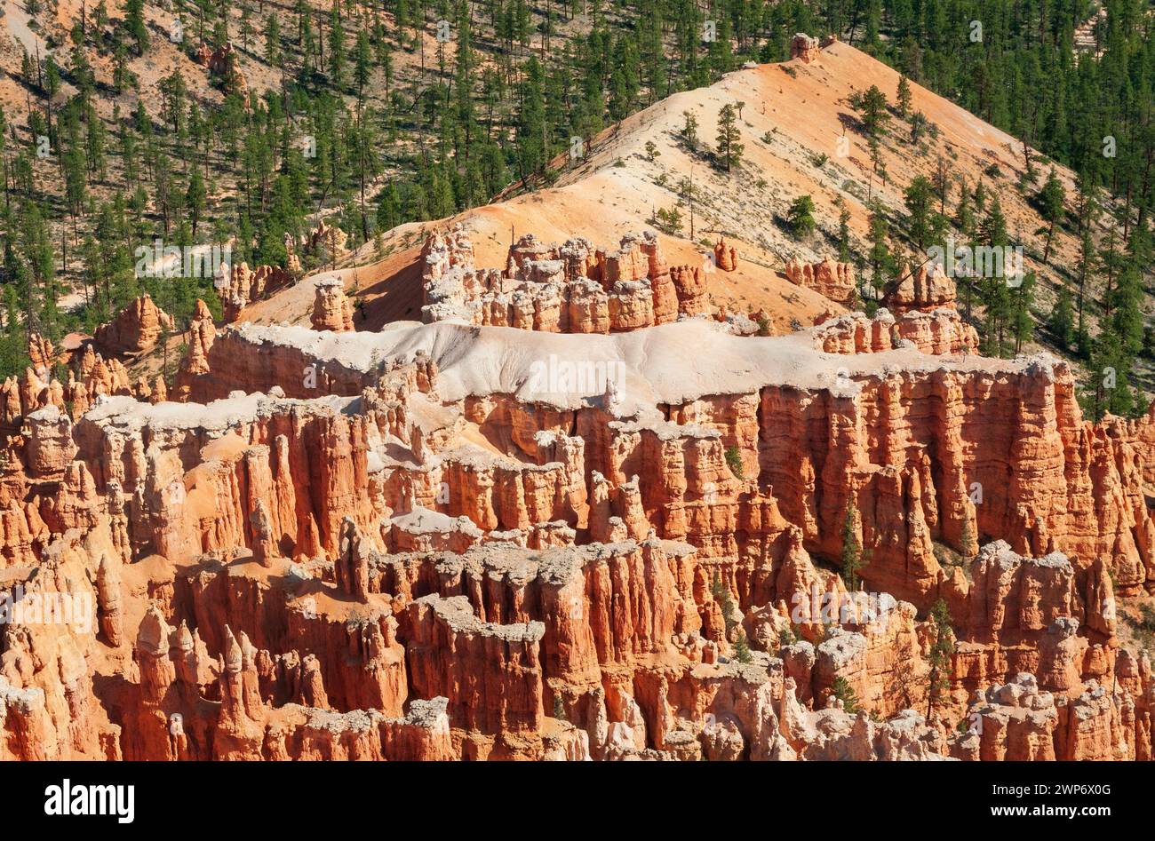 The Bryce Amphitheater at Bryce Canyon National Park in southern Utah ...