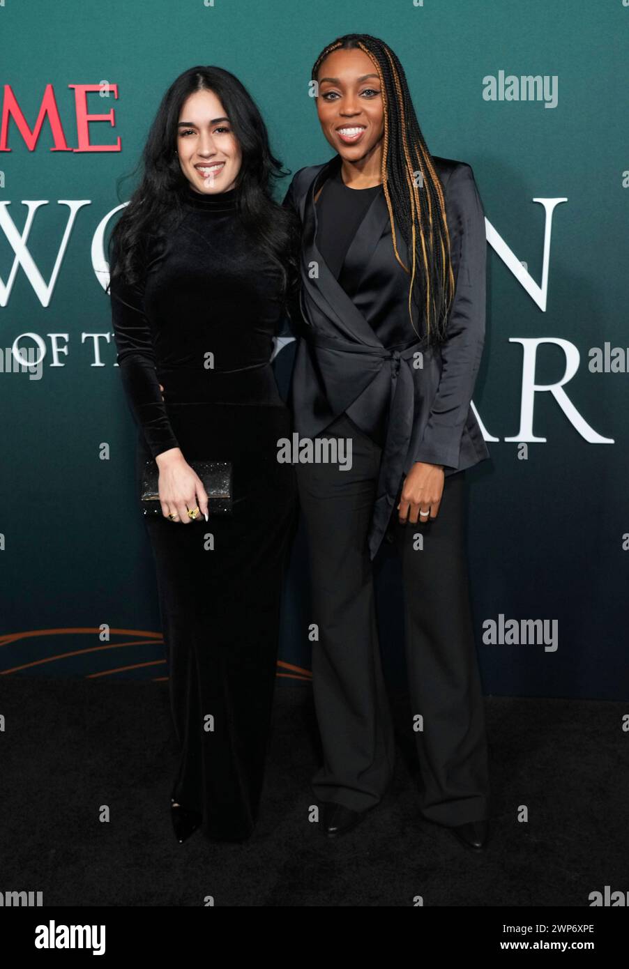 Sirena Grace, left, and Renee Montgomery attend the TIME Women of the ...