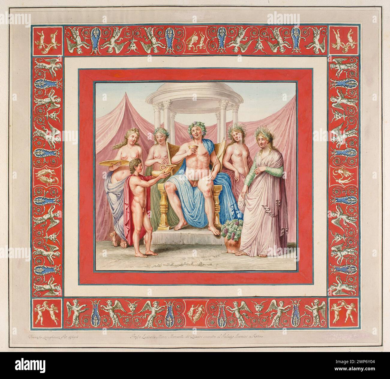 A 1776 decorative work by Marco Carlone, Franciszek Smuglewicz, and ...