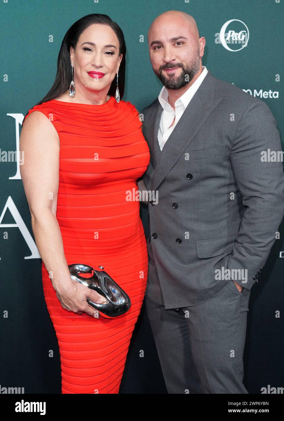 Dany Garcia, left, and Dave Rienzi attends the TIME Women of the Year ...