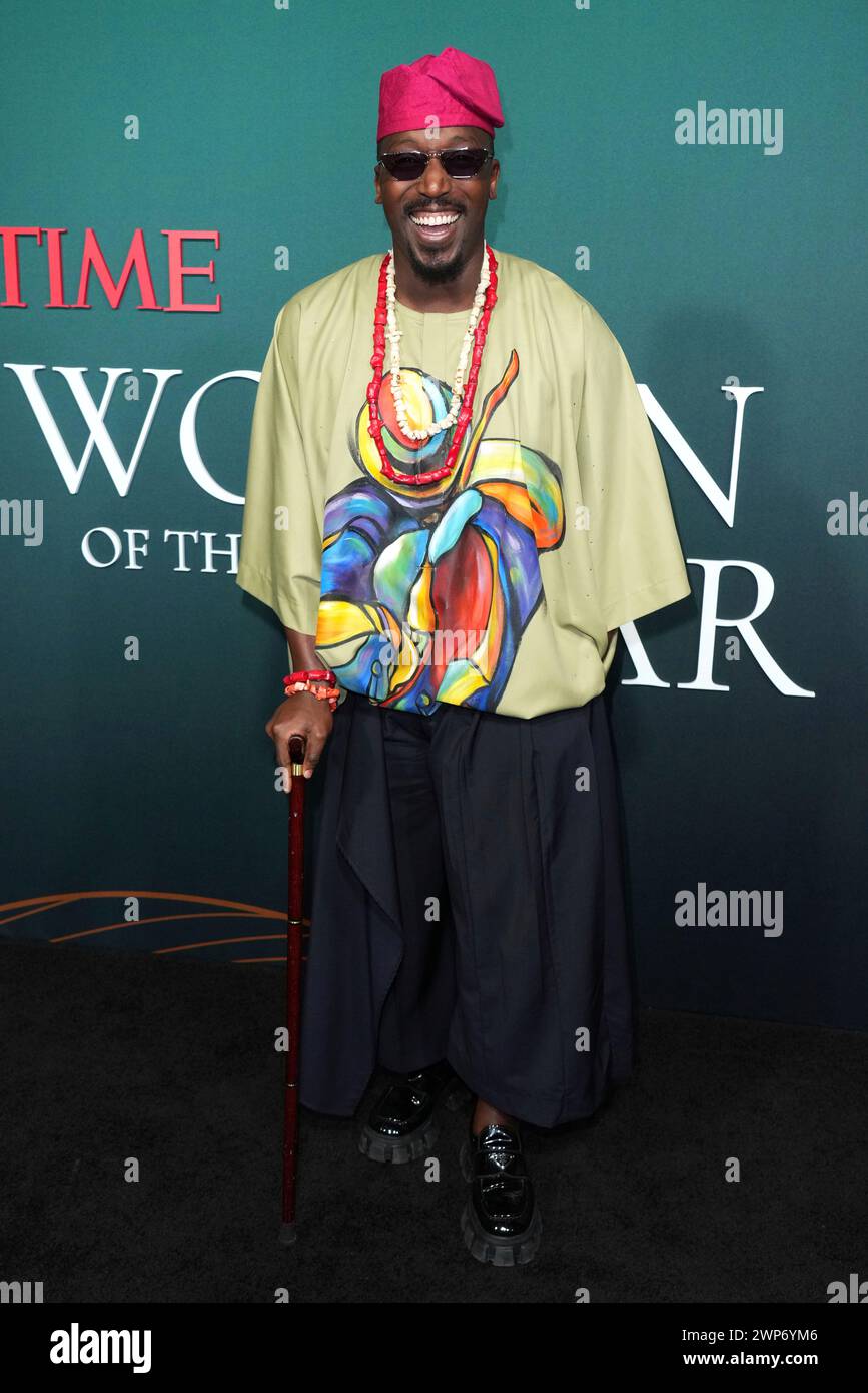 Chef Tolu Eros attends the TIME Women of the Year Gala, Tuesday, March ...