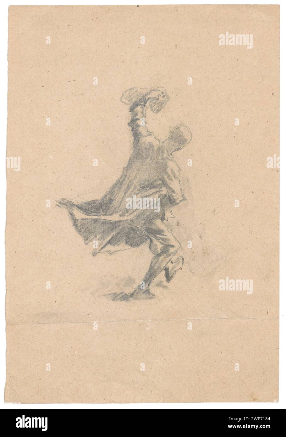 The cossack of the Cossack, character study for the painting The cossack of the Cossack, character study for the painting