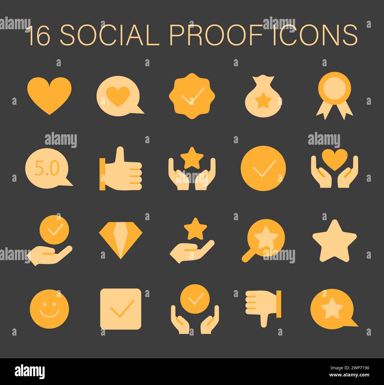Symbols of trust Stock Vector Images - Alamy