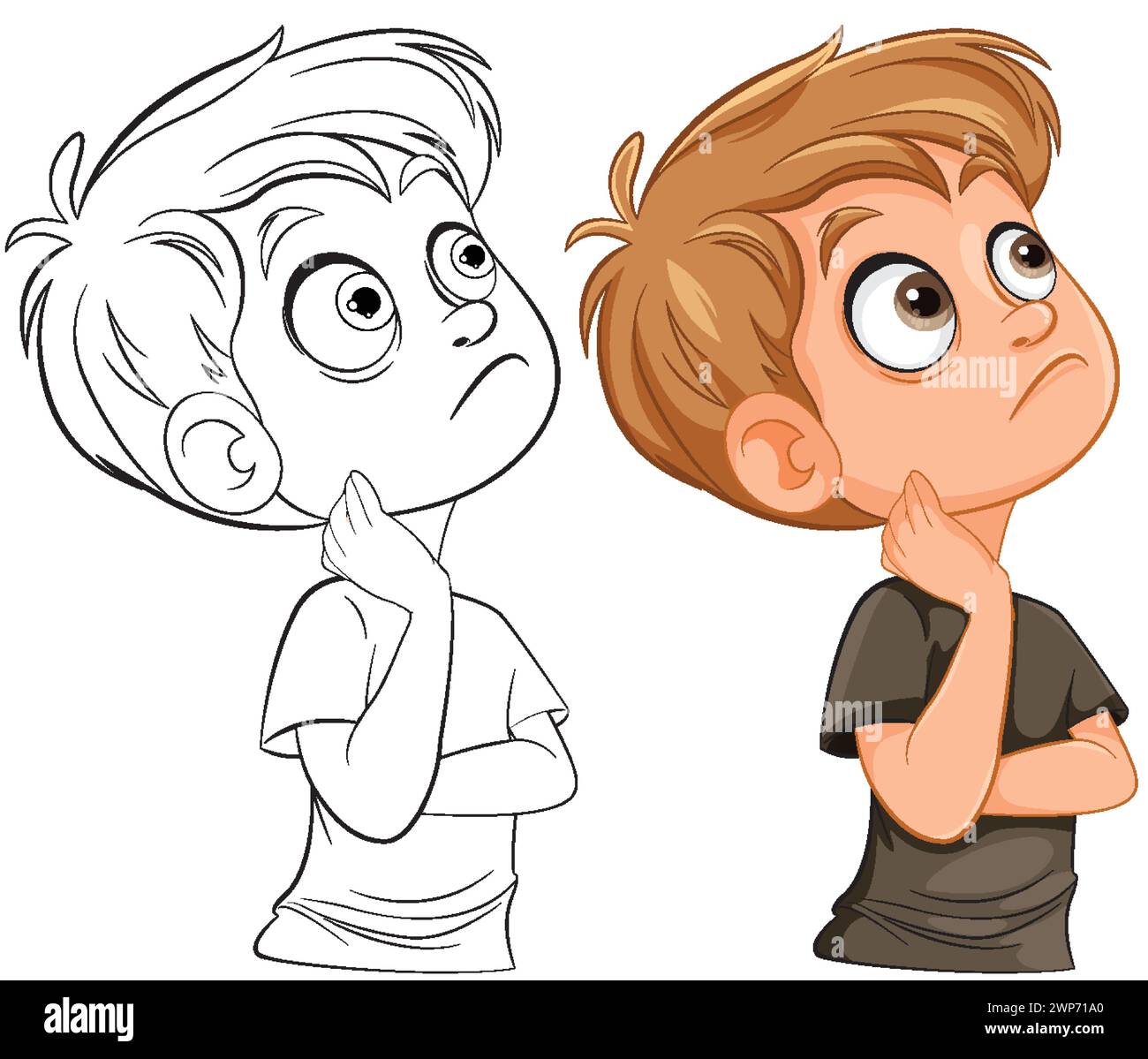 Animated gaze Stock Vector Images - Alamy