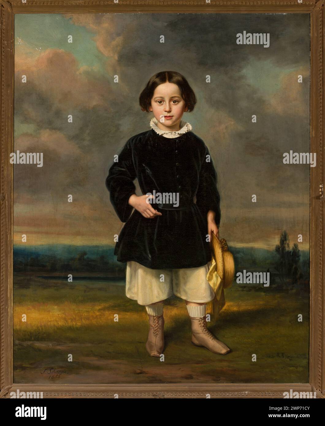 Portrait of Ch Opc; Schoppe, Julius I (1795-1868); 1856 (1856-00-00 ...