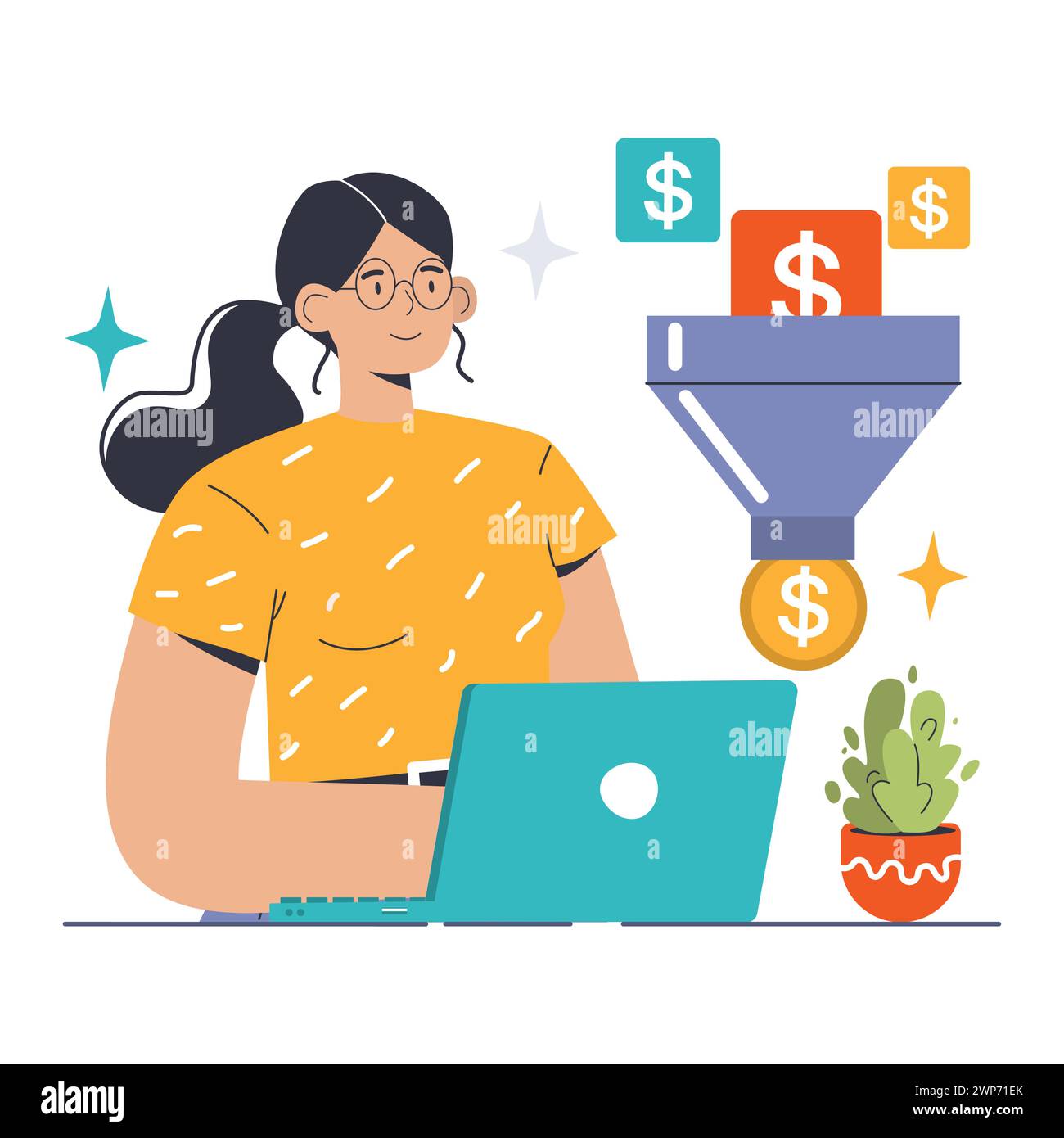 Debt management. Organization, tracking and paying off debts. Financial ...