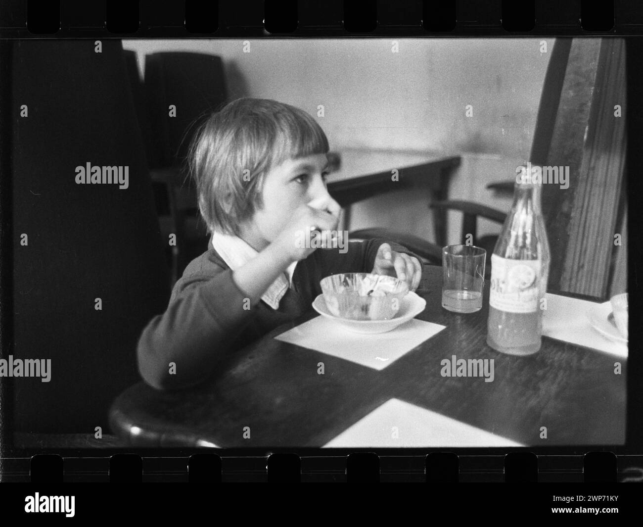 Warsaw. Jerzy Janicki's daughter, journalist of the weekly "Wiatr ...