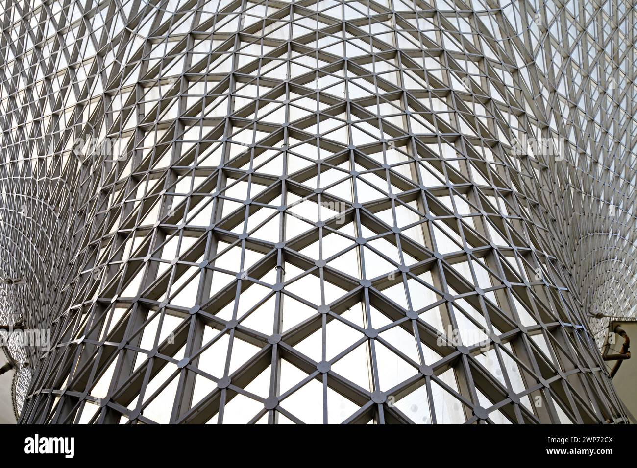 Steel structure geometry construction as the background Stock Photo - Alamy