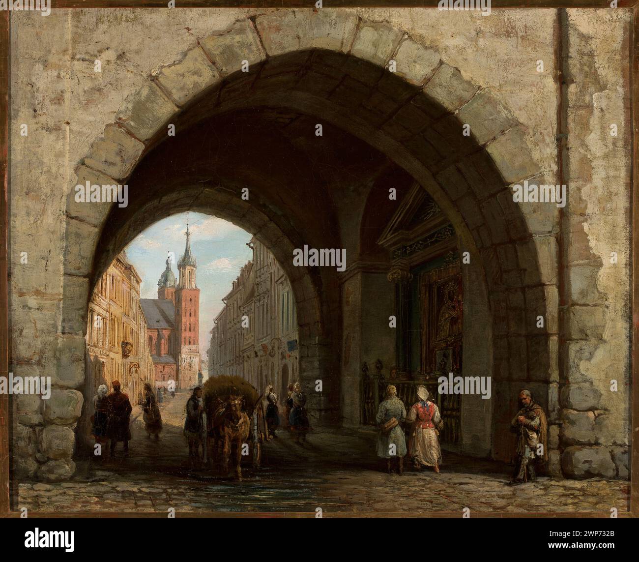 Florian Gate (Kraków), gates, gift (provenance), St. Mary's Church ...