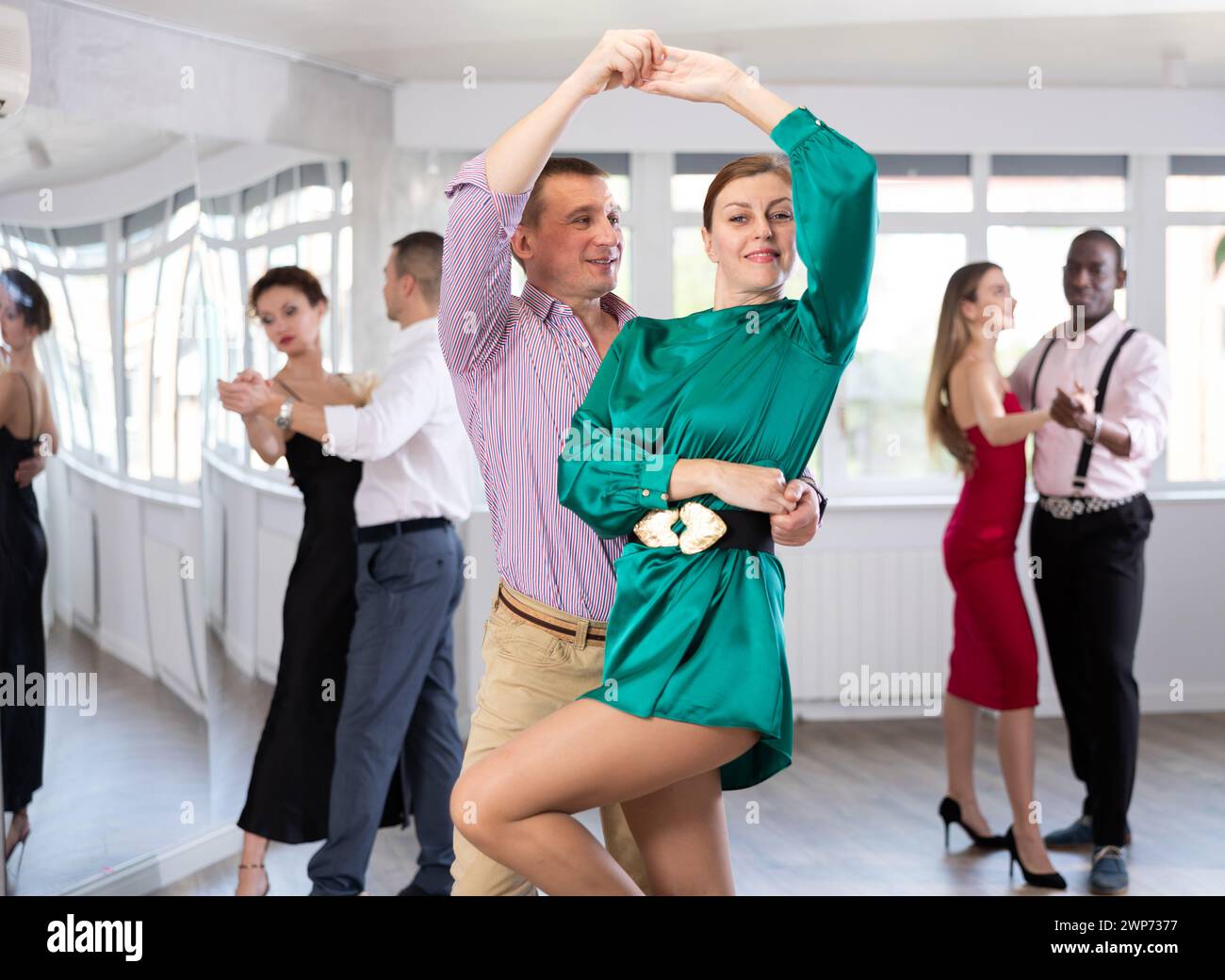 Elegant ballroom interior in french hi-res stock photography and images ...