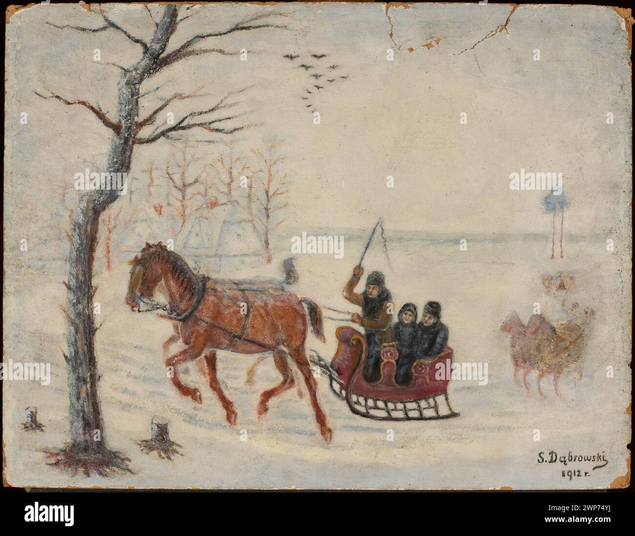 Winter; D Browski, Stanis Aw (1884-Ca 1940); 1912 (1912-00-00-1912-00 ...