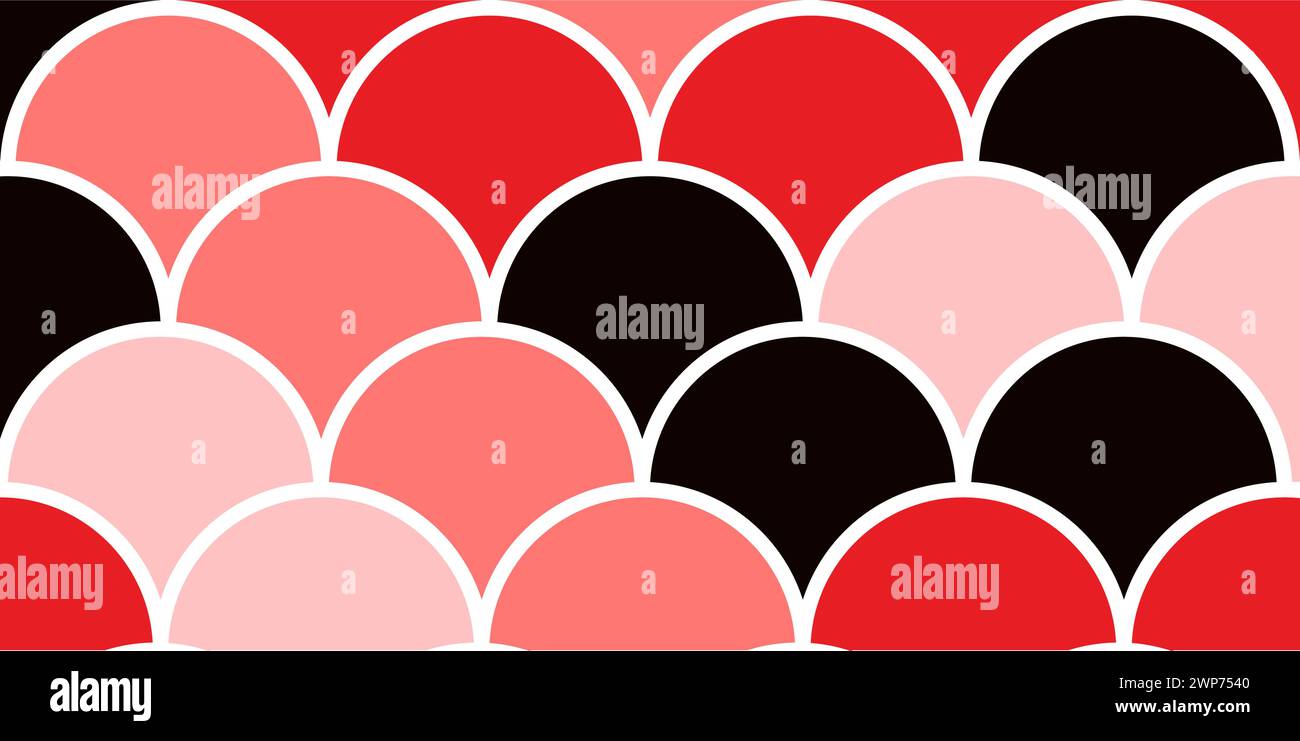 Abstract Background With Interlocking Circles Vector Template Stock Vector Image And Art Alamy