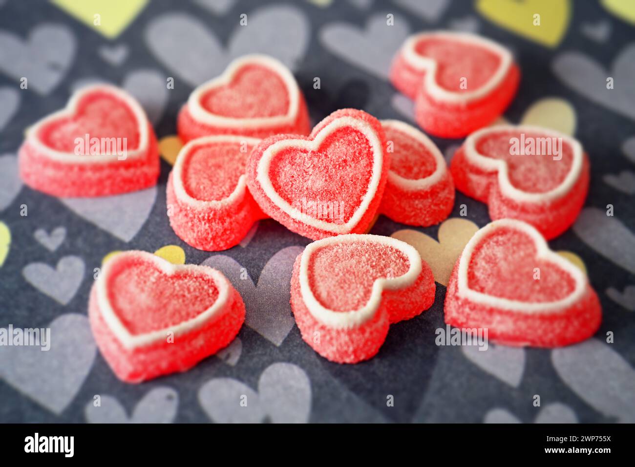 Viele rote herzen hi-res stock photography and images - Alamy