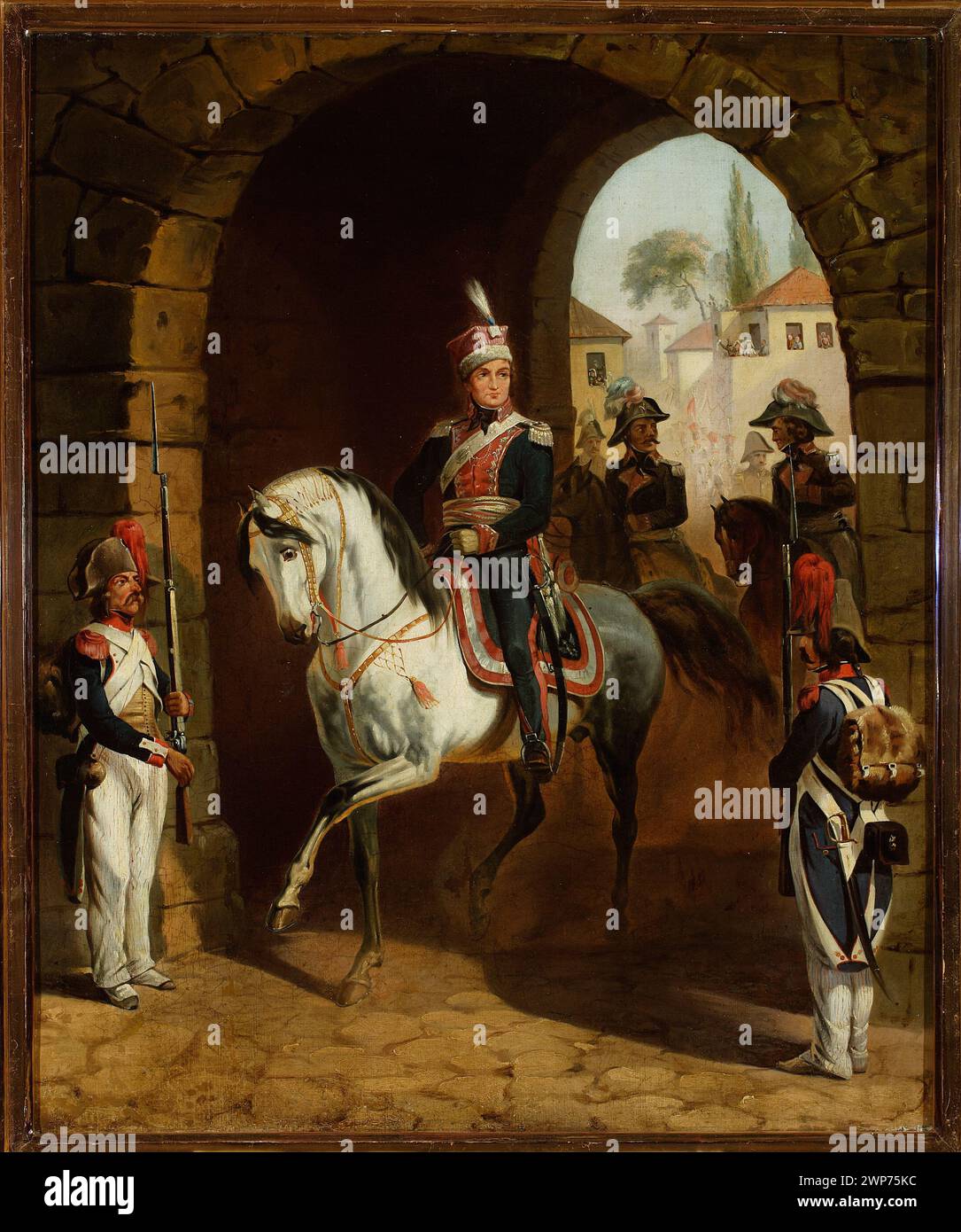 Entry of General Jan Henryk D Browski to Rome; Suchodolski, January ...
