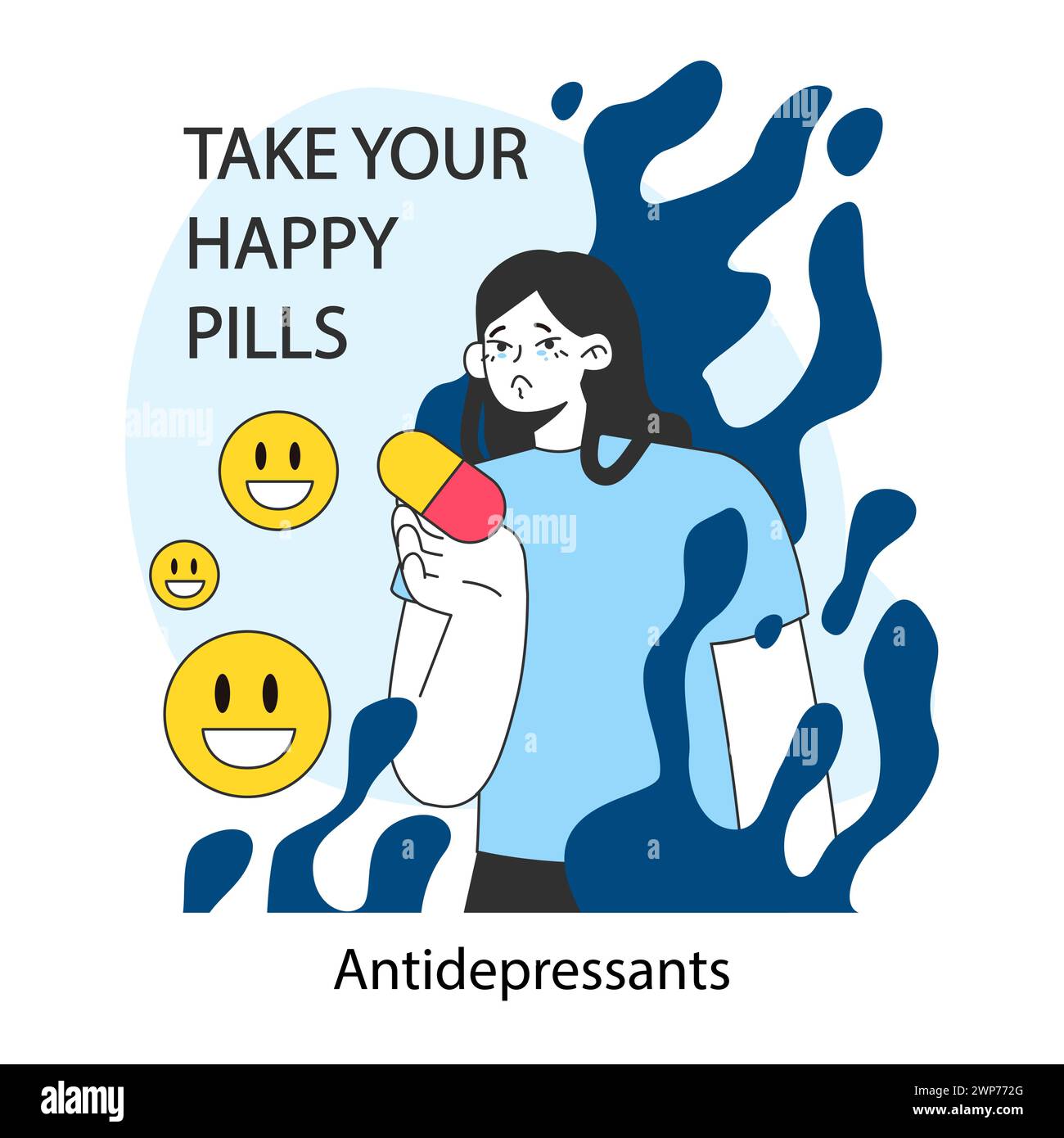 Neurosis, chronic stress or anxiety mental disorder treatment ...