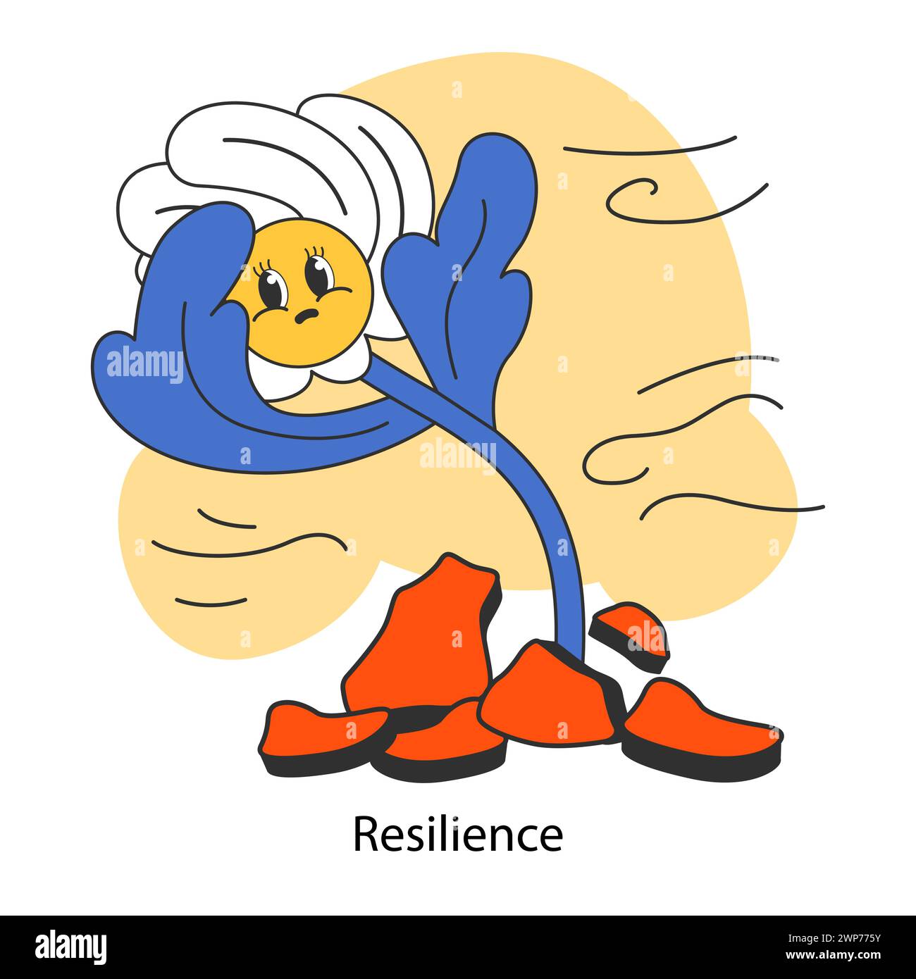Emotional resilience. Emotion balance and regulation skill. EQ ...