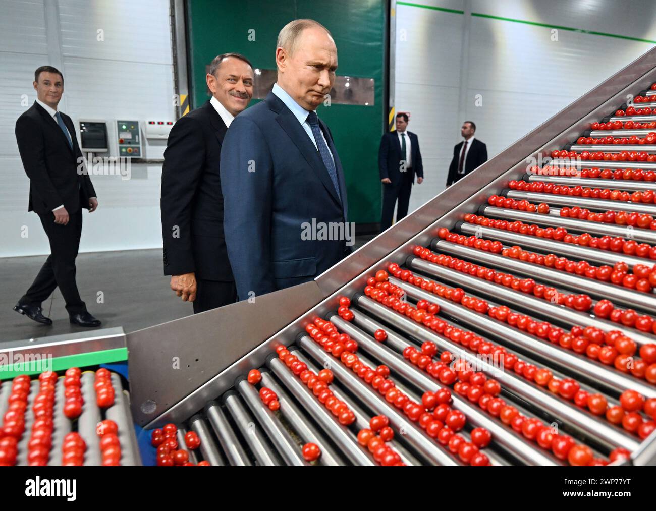 Russia. 05th Mar, 2024. Working trip of Russian President Vladimir ...