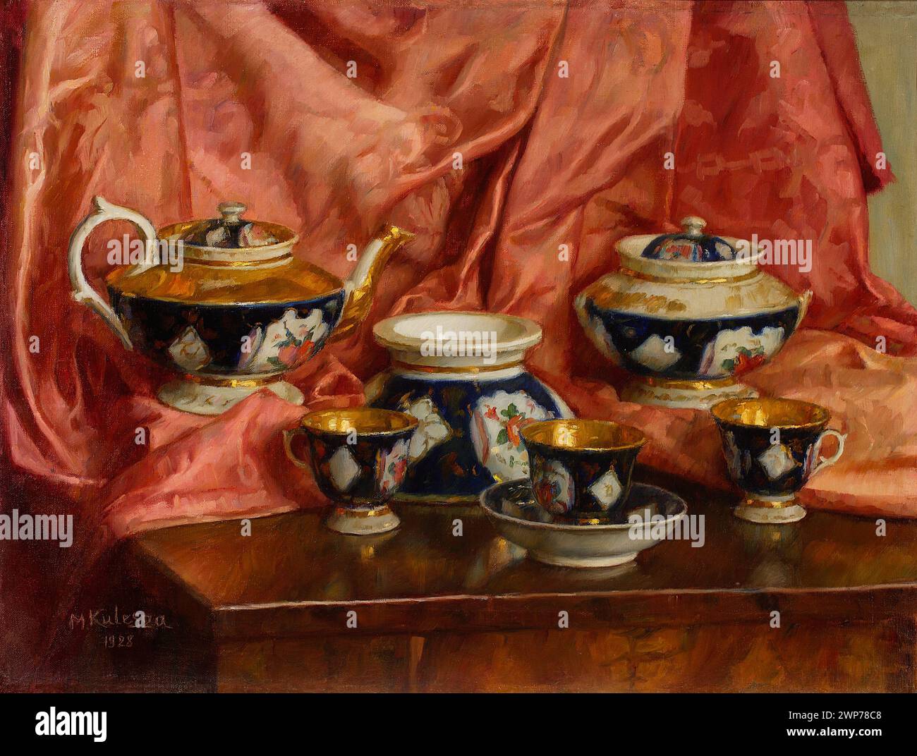 Old porcelain; Kulesza, Marian (1878-1943); 1928 (1928-00-00-1928-00-00 ...