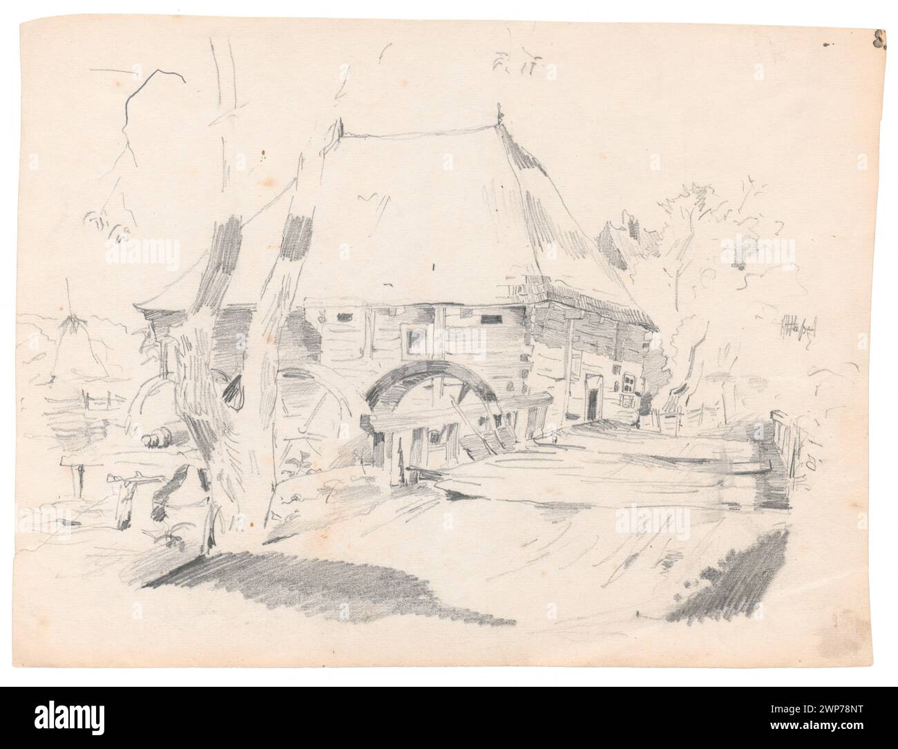 Rural scene depicting Cut Out Stock Images & Pictures - Alamy