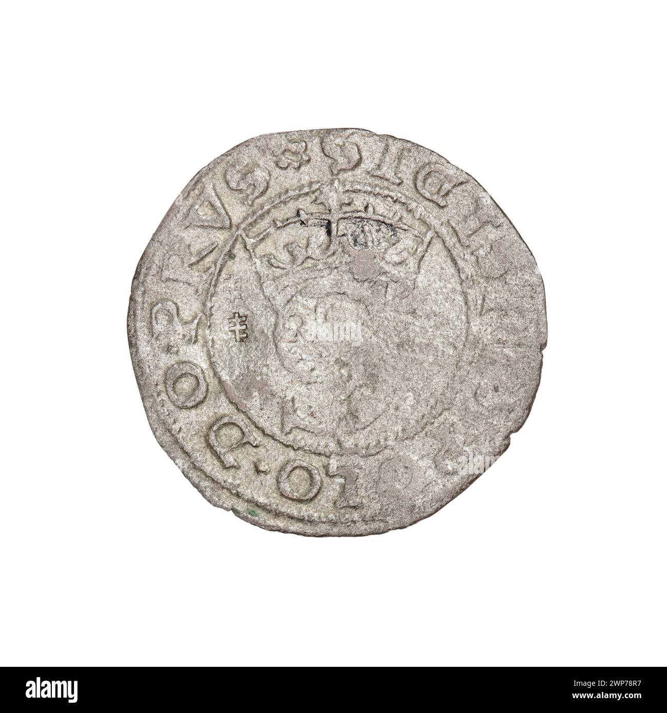 A 1528 Prussian szel minted under King Zygmunt I Stary, showing royal ...