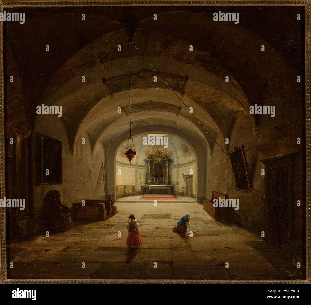 The third of the underground chapel; Zaleski, Marcin (1796-1877); 1836 ...
